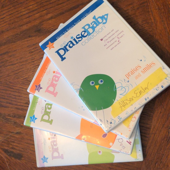 Source Unknown | Other | The Praise Baby Collection 4 Dvds Good Shape ...